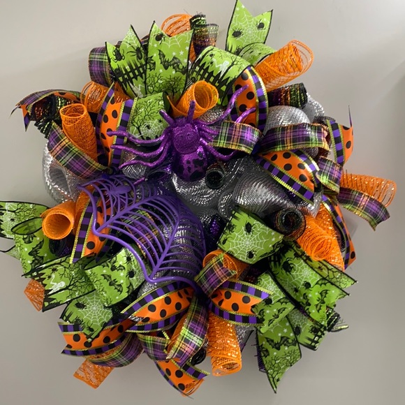 Holiday | Halloween Spider Wreath | Poshmark